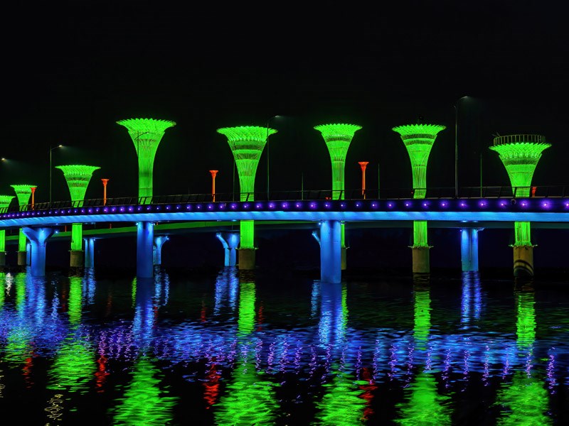 Dam Vac Bridge, Vinh Yen